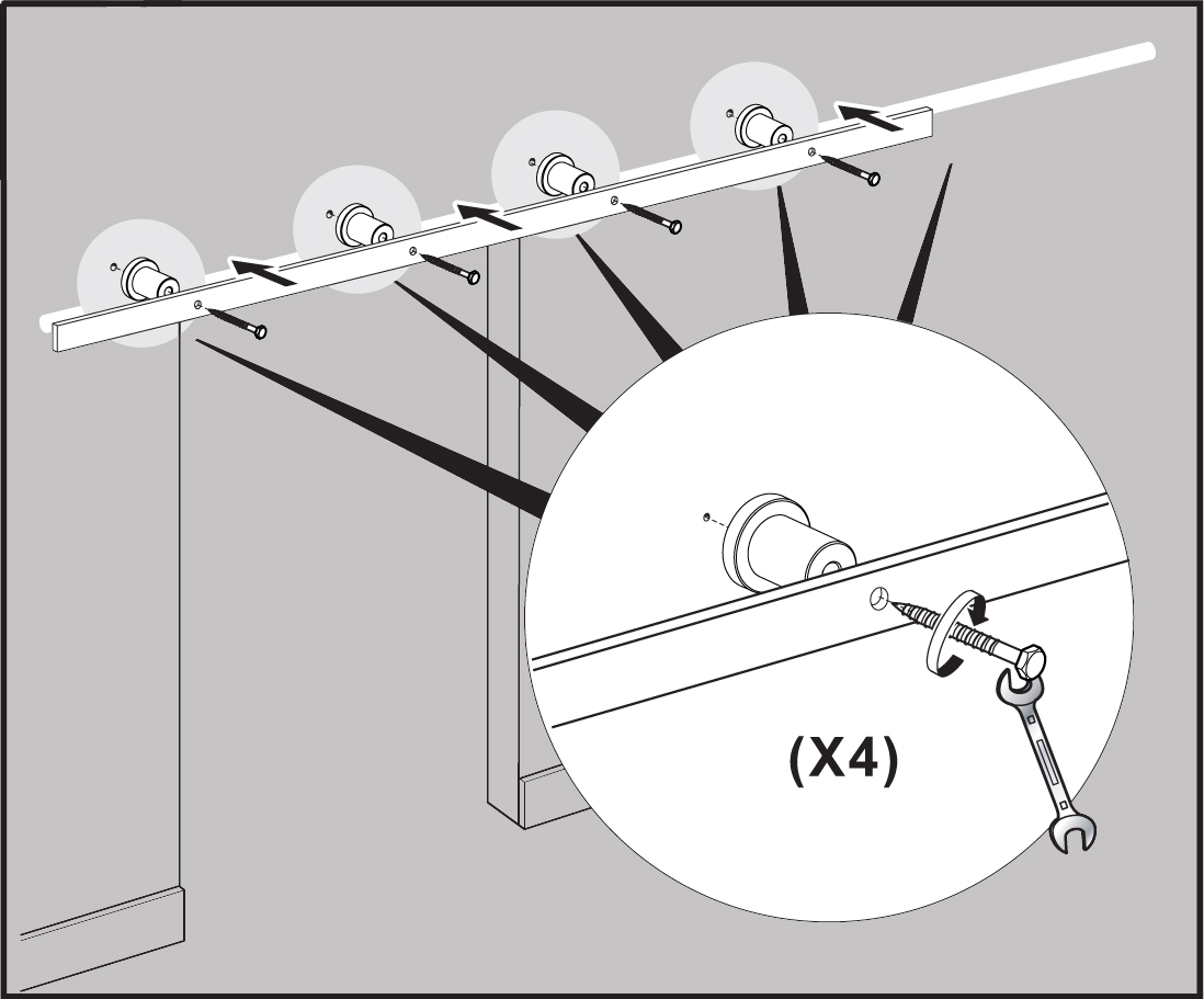 How to Install Your Sliding Barn Door - Aosom